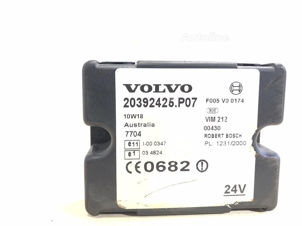 Bosch FH (01.05-) 20392425 upravljačka jedinica za Volvo FH12, FH16, NH12, FH, VNL780 (1993-2014) kamiona