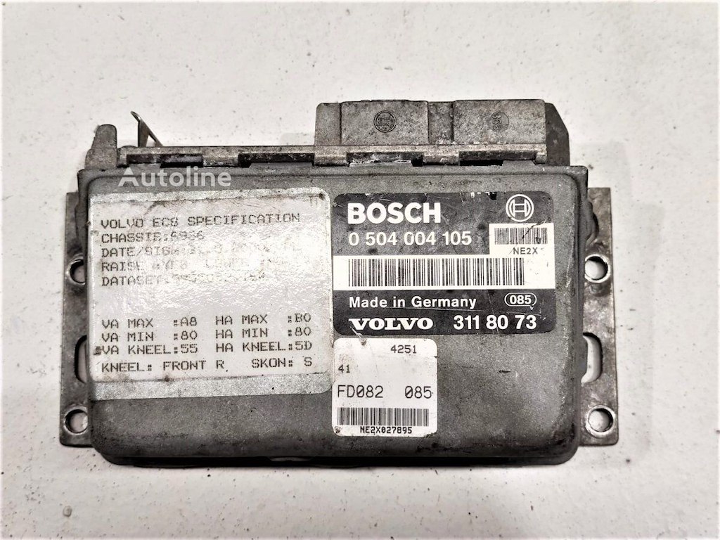 Bosch B12B (01.97-12.11) 0504004105 upravljačka jedinica za Volvo B6, B7, B9, B10, B12 bus (1978-2011) autobusa