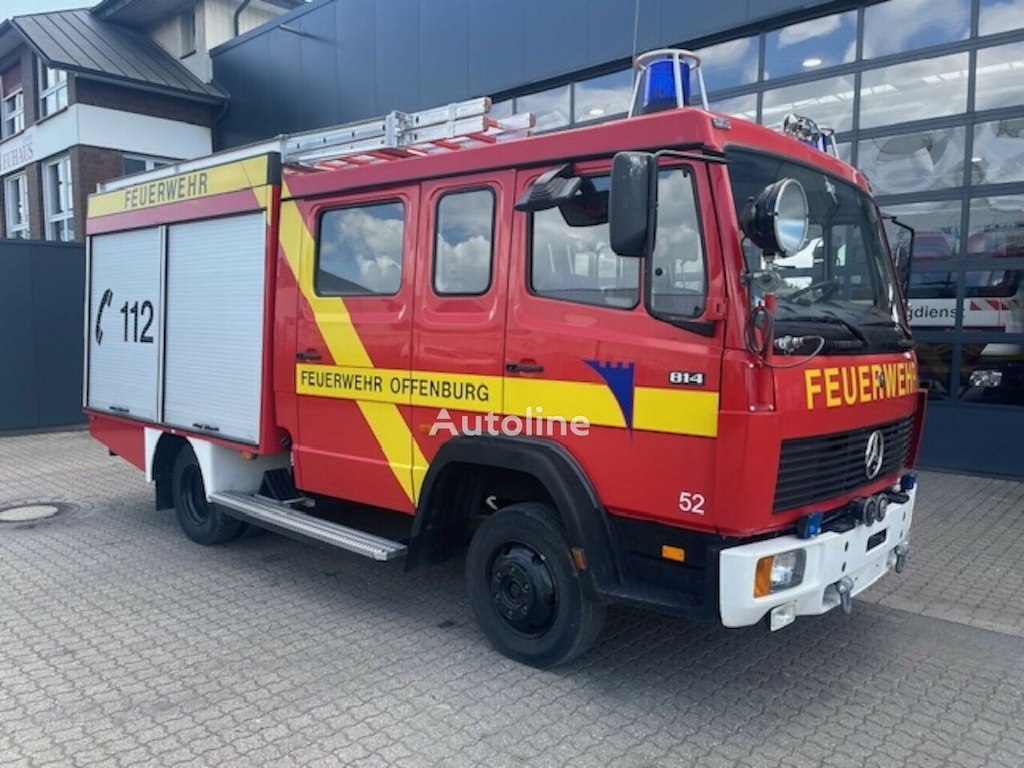 Mercedes-Benz 814 4x2 Feuerwehr Ziegler LF 8/6 vatrogasno vozilo