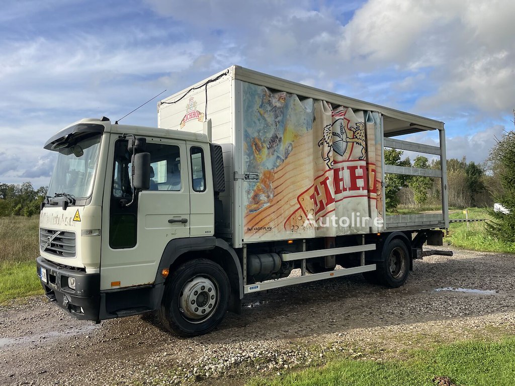 Volvo FL6 15 Side open kamion sa klizna zavesa cerada