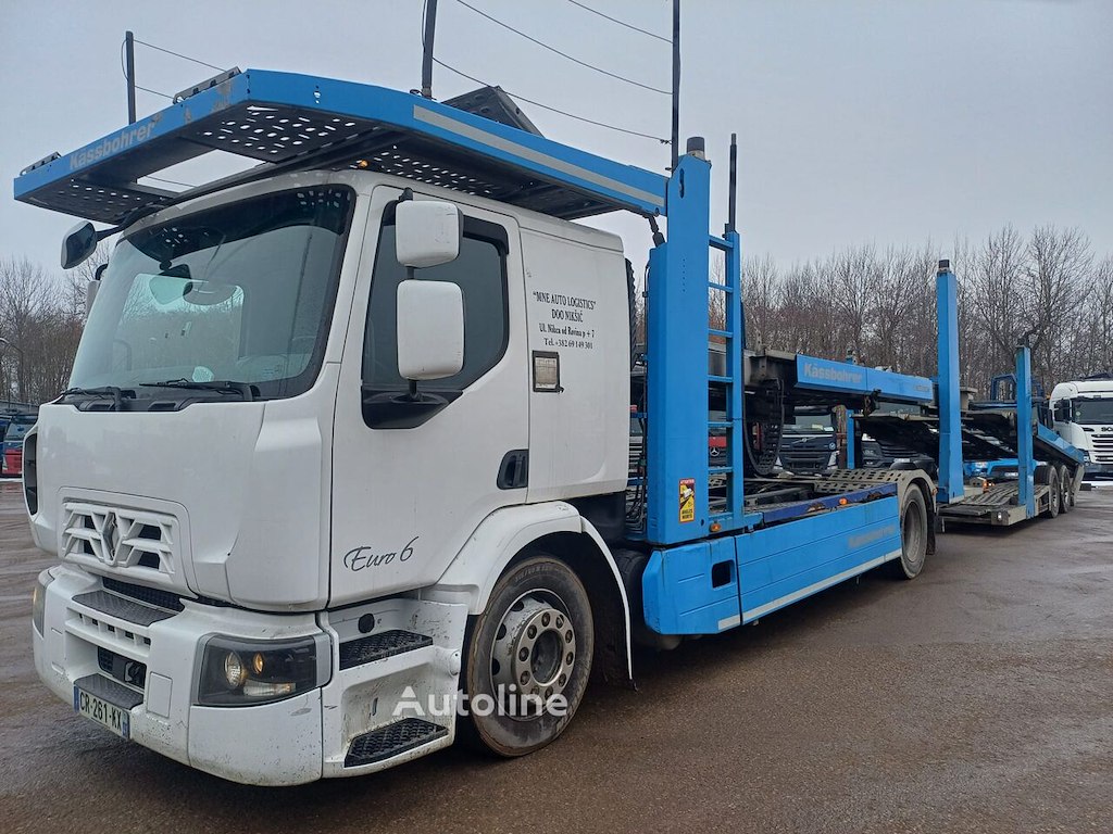 Renault PREMIUM Kassbohrer 2003 autotransporter + prikolica autotransportera
