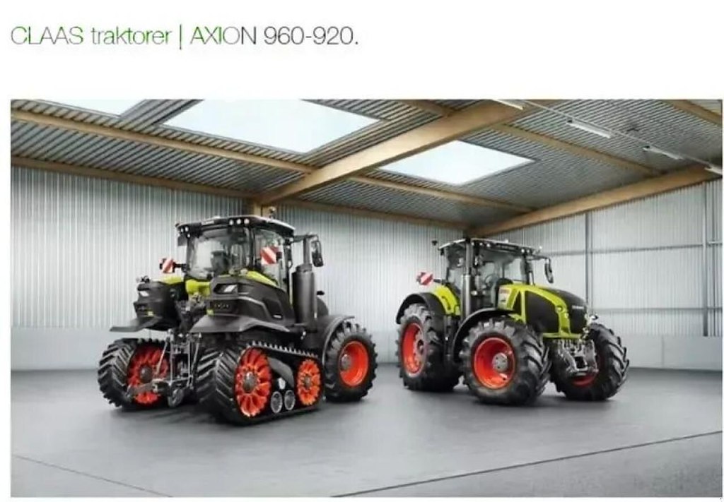 Claas axion 960 tt cmatic cebis CMATIC CEBIS traktor točkaš