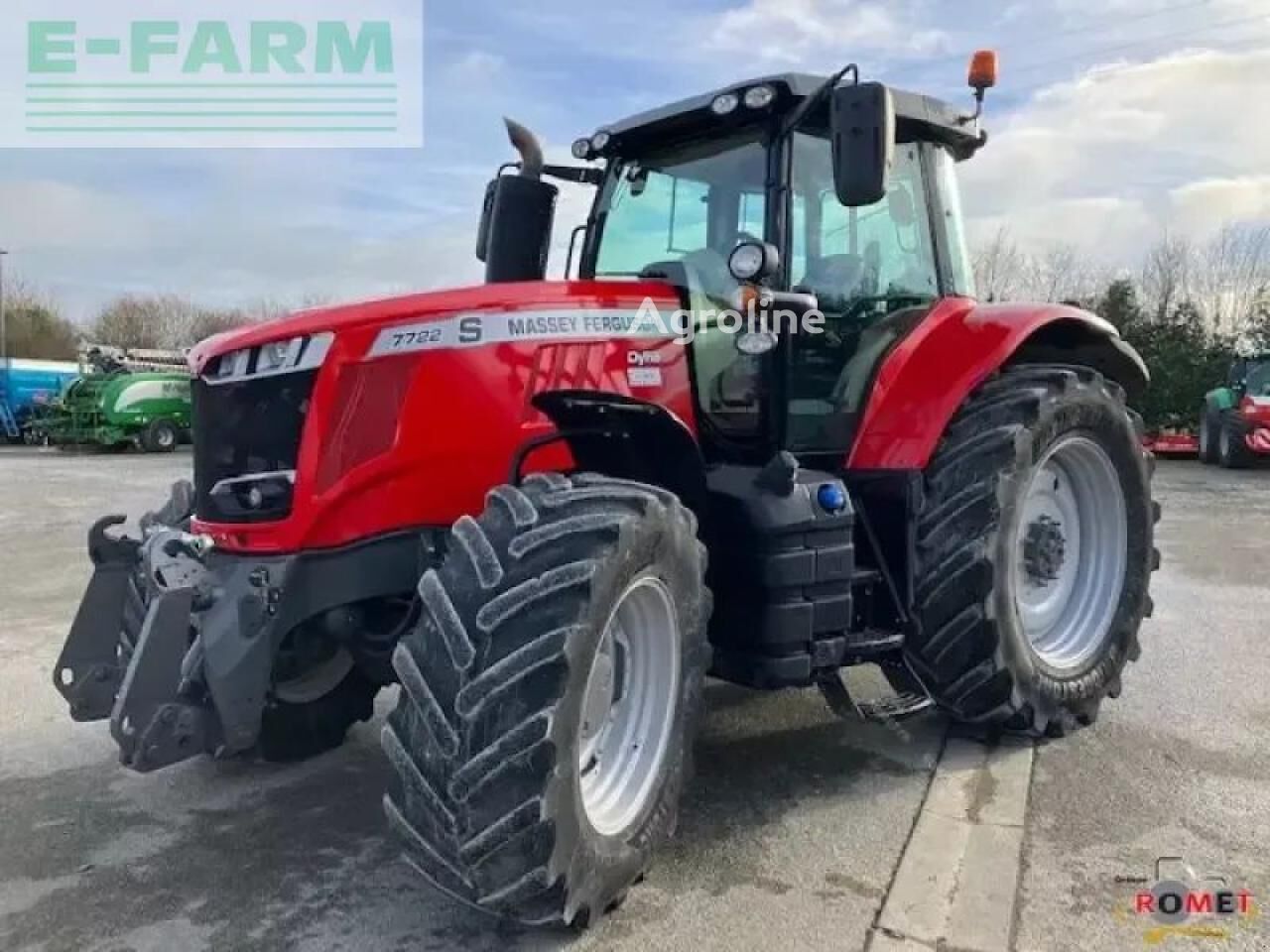 Massey Ferguson 7722 s d6 ef Efficient traktor točkaš
