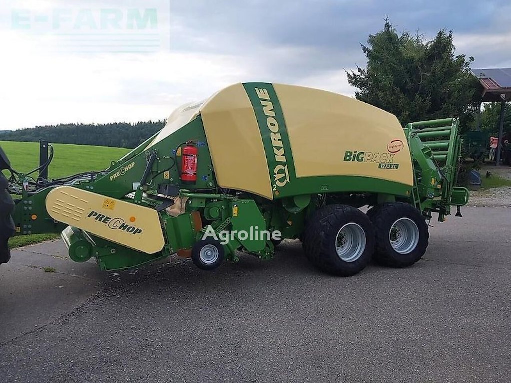 Krone big pack 1270 xc prechop balirka za četvrtaste bale