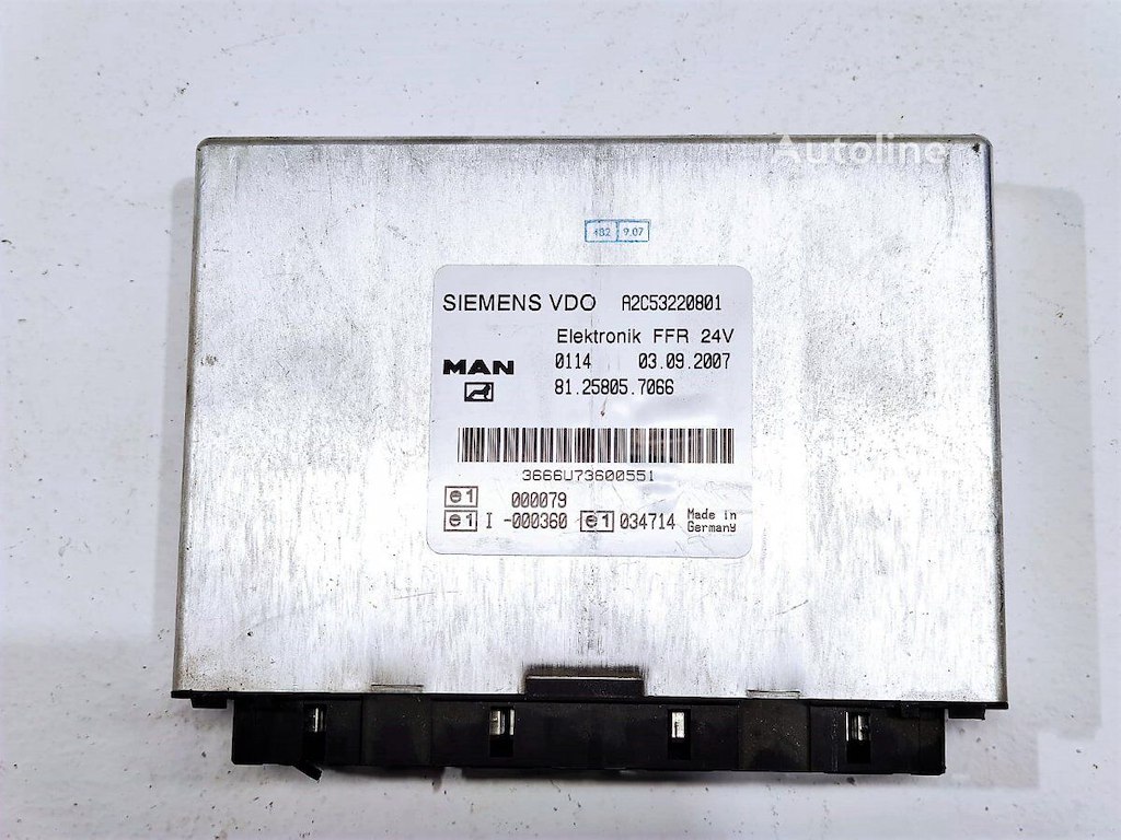 SIEMENS/VDO LIONS CITY A23 (01.96-12.11) 81258057066 upravljačka jedinica za MAN Lion's bus (1991-) autobusa