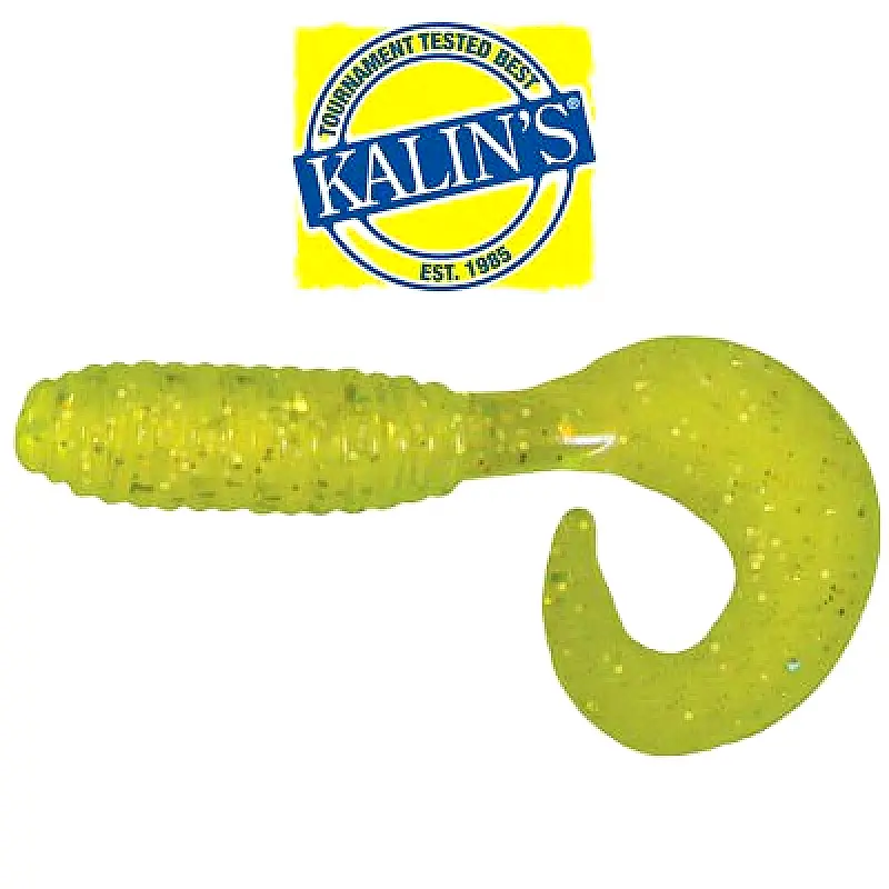 KALINS Lunker Grub 3" CHART.HOLO (3G10533)