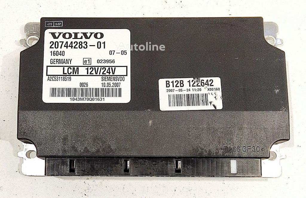 SIEMENS/VDO B12B (01.97-12.11) 20744283 upravljačka jedinica za Volvo B6, B7, B9, B10, B12 bus (1978-2011) autobusa