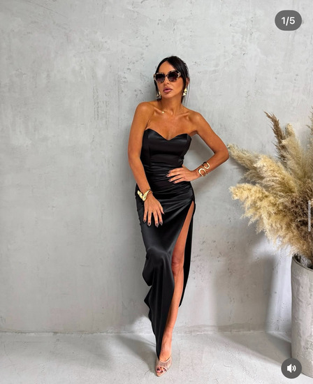Grazia black blondy haljina