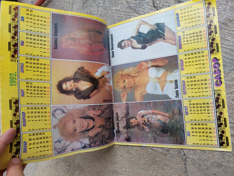 SABOR CECA,LEPA BRENA PLUS POSTER CECA I LEPA BRENA