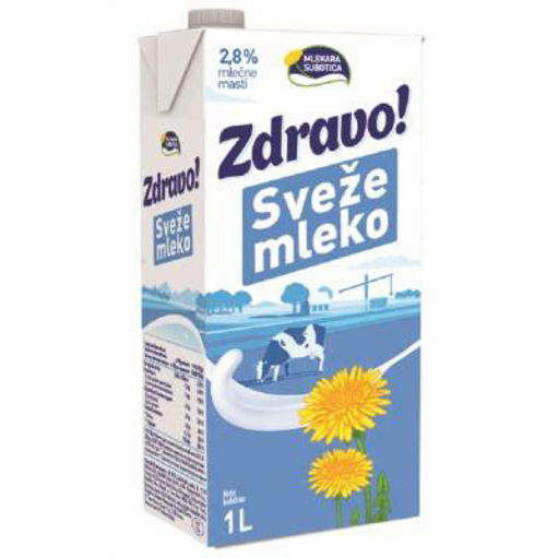 Sveže mleko Zdravo 2.8% 1l