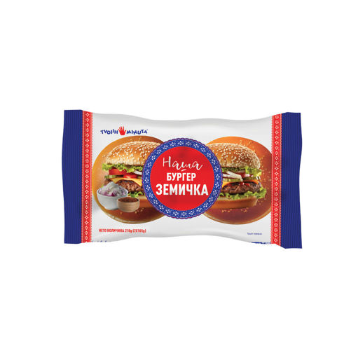 Zemicka burger 2x68 g Tvojih 5