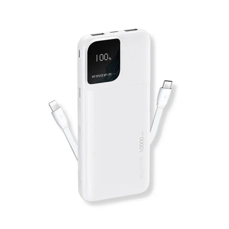 Back up baterija REMAX Rellaen series RPP-657 2.4A, 10000mAh, Bela