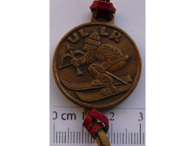 ULLR - Winter Sportler - Medal, Talisman, Medalja