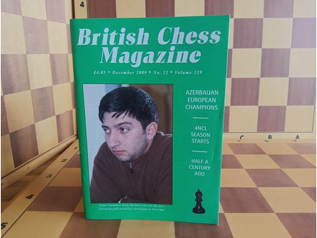 British Chess Magazine 2009 god. broj 12 (sah)