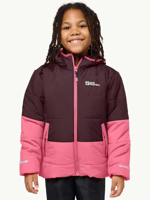 Jack Wolfskin Jakna za devojčice, Roze-ljubičasta