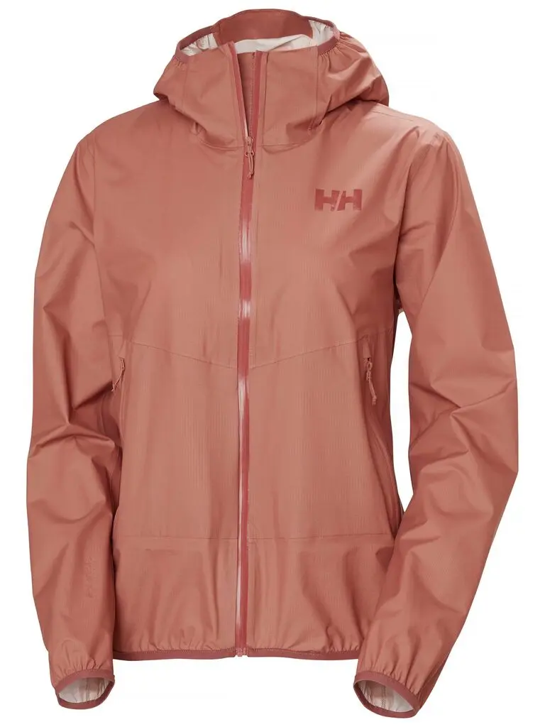 Helly Hansen Ženska jakna sa kapuljačom Verglas 2.5L Fastpack, Kajsija