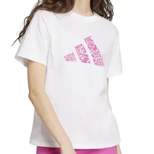 Adidas Ženska majica kratkih rukava Camo Tee, Bela
