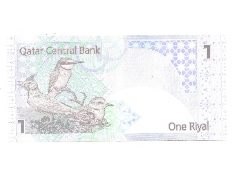 Qatar 1 riyal 2008. UNC