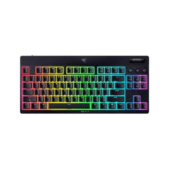 Tastatura Razer BlackWidow V4 Low-profile Tenkeyless HyperSpeed Wireless Green