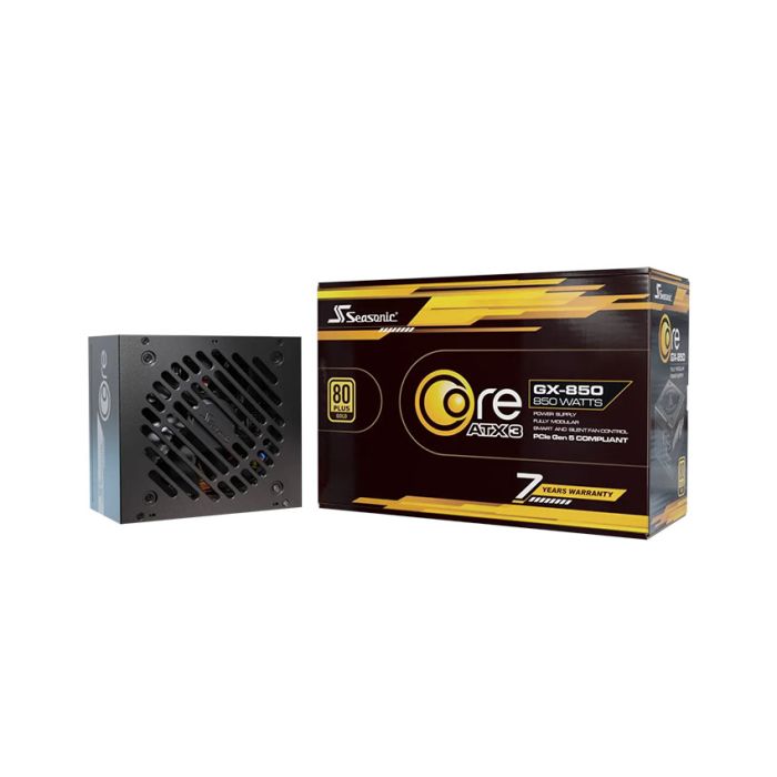 Napajanje Seasonic 850W Core GX-850 (Core ATX 3) / SRP-CGX851-A5A32SF 80+ Gold