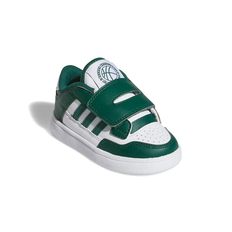 Adidas Patike za dečake Rapid Court CF I, JR1023, Belo-zelene
