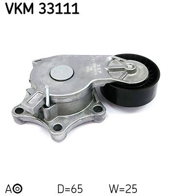 Zatezač kaiša, klinasti rebrasti kaiš SKF VKM 33111