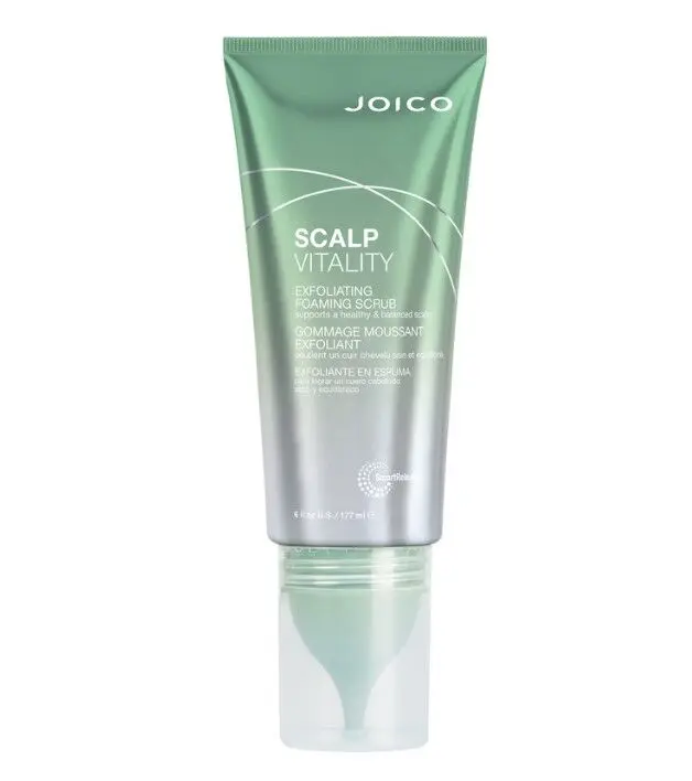 Joico Piling za vitalnost kože glave Scalp Vitality Exfoliating Foaming Scrub 177ml, Fluid za prirodan izgled i volumen