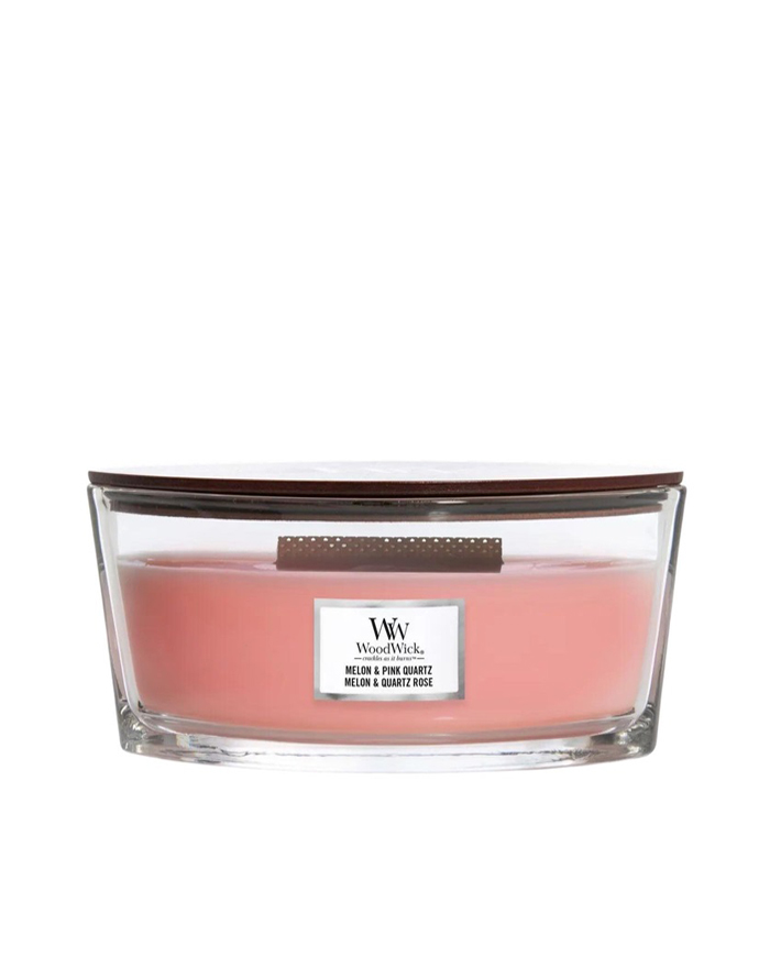 GIFT SVEĆE I KUĆNI MIRISI MELON & PINK QUARTZ ELLIPSE CANDLE Woodwick