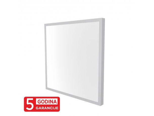 M203425-N 1/1 4000K nadgradni 600x600 LED backside light LED PANEL beli ram 40W 4400lm 5Y-5 godina garancije 220V Mitea Lighting