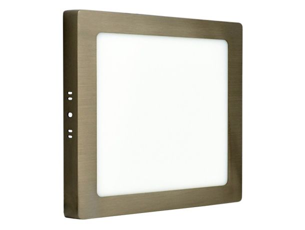 M18NK-SN 18W 4000K saten nikl nadgradni kvadratni LED panel Mitea Lighting