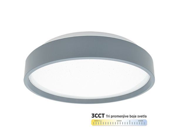 M205540-S SIVA 15W fi260mm LED SMD CCT 3000~6500K plafonjera Mitea Lighting (25 mes.)