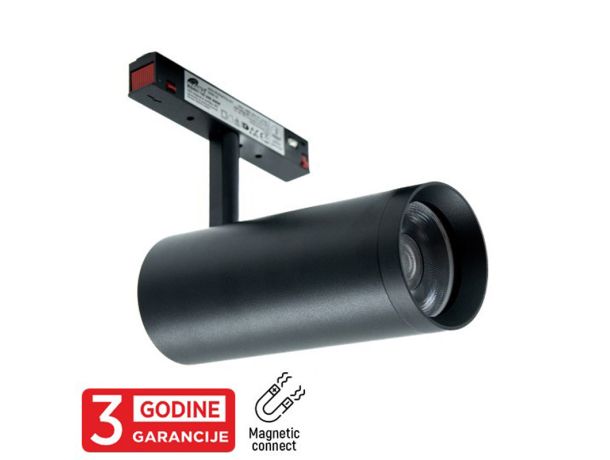M204031-145 3000K 20W 48V LED magnetna spot svetiljka 24° 145x60x110mm 3Y Mitea Lighting