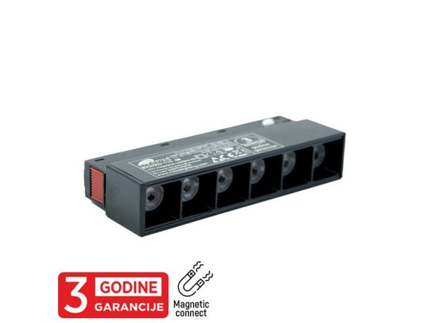 M204002-110 3000K 6W 48V LED magnetna linearna svetiljka 24° 110x22x45mm 3Y Mitea Lighting