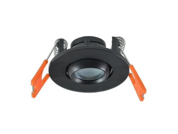M953022 crna 3W 6500K LED lampa ugradna Mitea Lighting