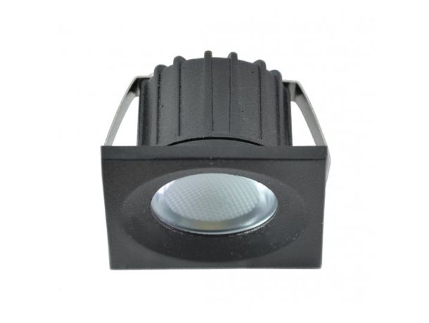 M953014 crna 3W 6500K LED lampa ugradna Mitea Lighting