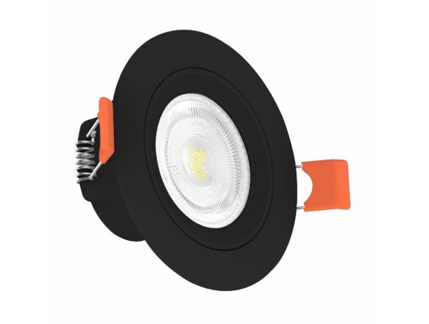 M206177 6W 6500K 38° crna LED ugradna lampa DL3-6W Mitea Lighting