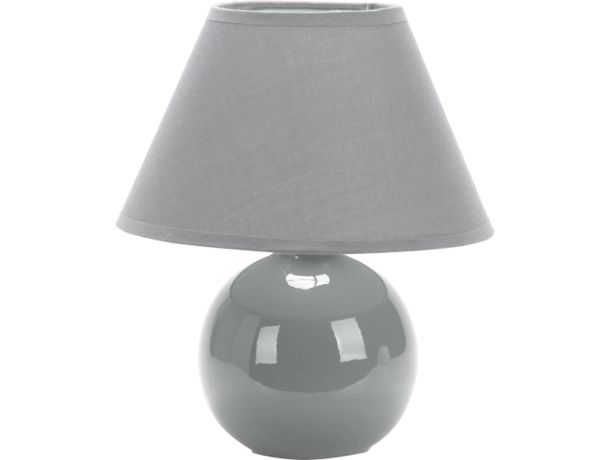 M1012 siva 1x40W E14 keramička stona lampa Mitea Lighting