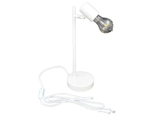 M190121 1xE27 40W bela stona lampa Mitea Lighting