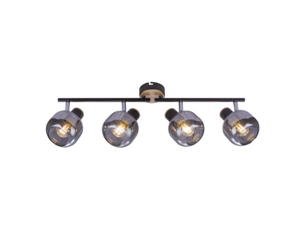 M180140 crna Spot lampa 4xE14 40W Mitea Lighting