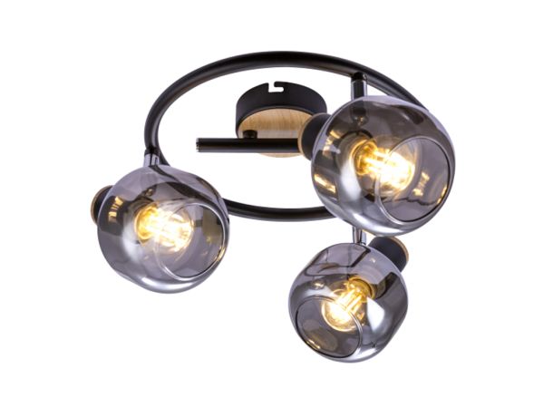 M180132 crna Spot lampa 3xE14 40W Mitea Lighting