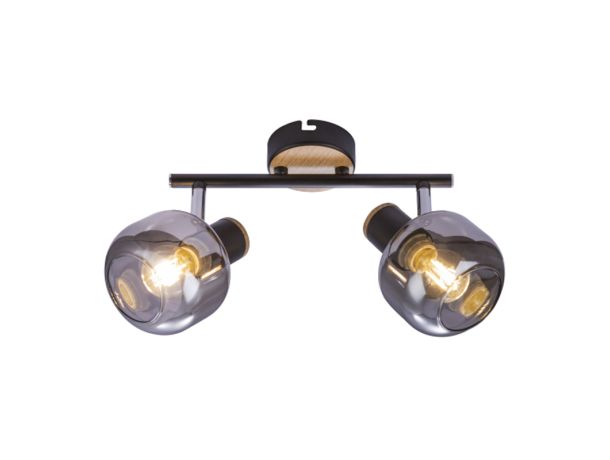 M180120 crna Spot lampa 2xE14 40W Mitea Lighting