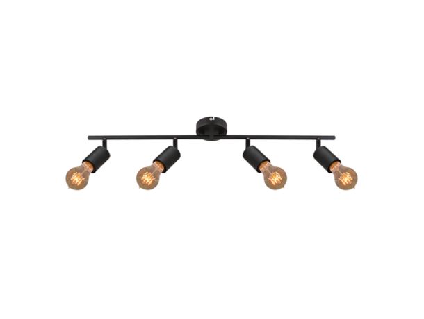 M190140 crna Spot lampa 4xE27 40W Mitea Lighting