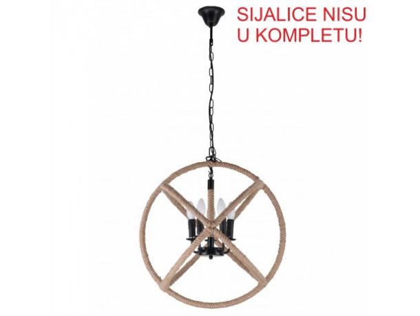 -R M11085-5 luster sa kanapom 5xE14 Max.40W/220V fi560mm Mitea Lighting