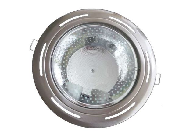 -R 0802 saten hrom 2x26W E27 ugradna lampa Mitea Lighting
