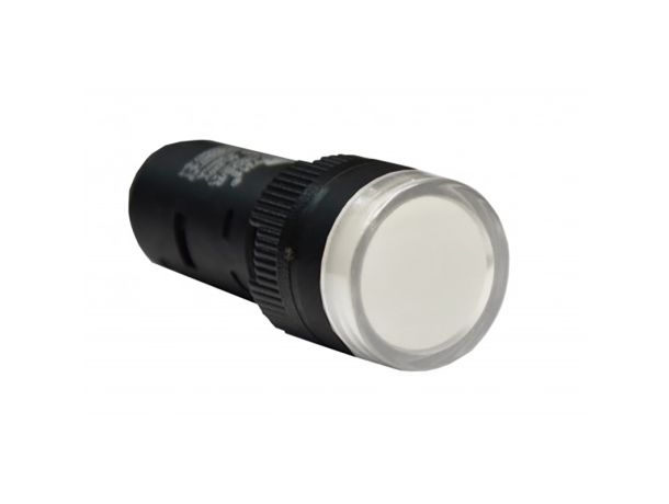 ME-AD62-22DS-16D LED bela signalna sijalica 220V fi16mm Mitea Electric