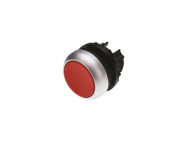 Glava ravnog tastera, fi22 mm, crvena, sa povratom M22-D-R 216594 Eaton
