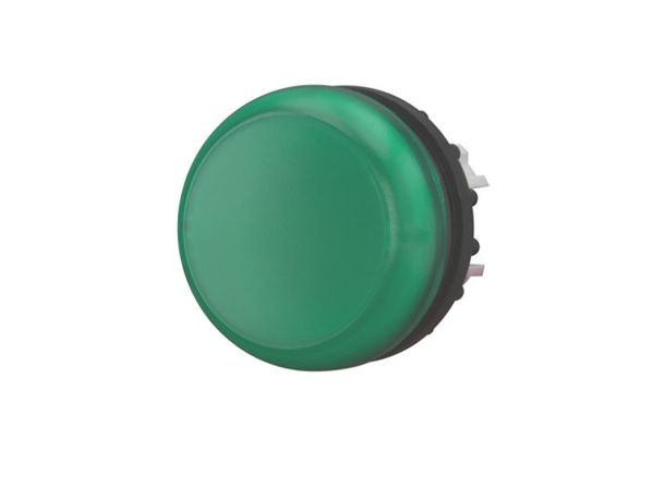 Glava signalne lampe sa glatkim sočivom, fi 22 mm, zelena M22-L-G 216773 Eaton