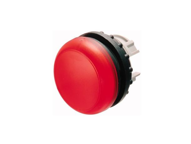 Glava signalne lampe sa glatkim sočivom, fi 22 mm, crvena M22-L-R 216772 Eaton