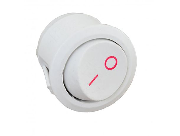ME-D5-1111 ugradni beli okrugli prekidač Mitea Electric
