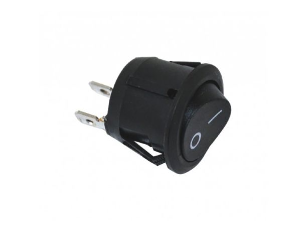 ME-DS-111B ugradni crni okrugli prekidač Mitea Electric